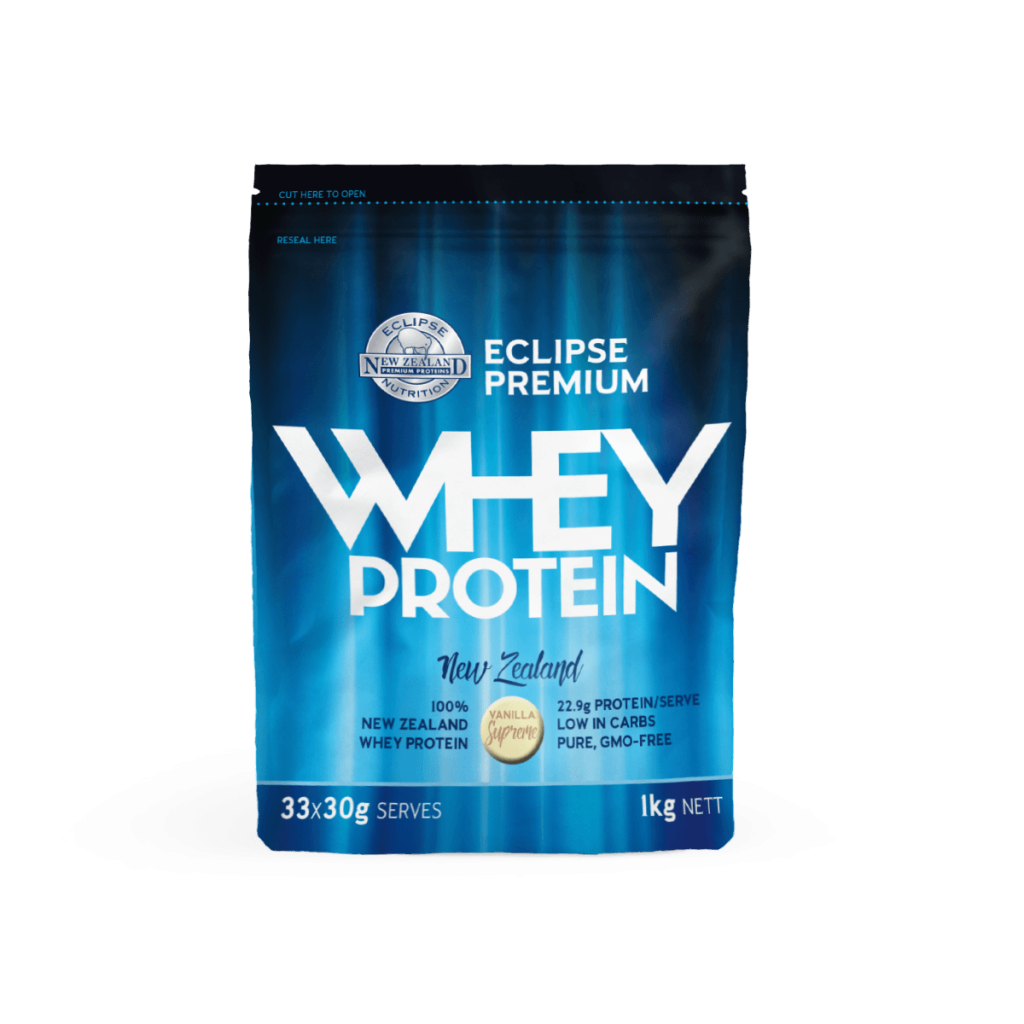 Eclipse Premium Whey Protein Vanilla 8 x 1 kg - Milligans Food Group